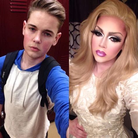Drag Makeup Before And After Blair St Clair Makeup Transformation