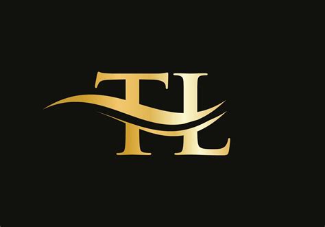 Creative Tl Letter With Luxury Concept Modern Tl Logo Design For
