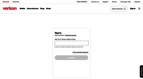 Visit My Verizon Login Sign In To Your Verizon Wireless Or Fios Account