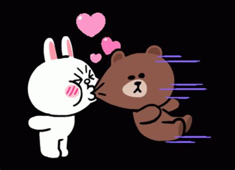 Cony Cony And Brown Sticker Cony Cony And Brown Brown Discover Share Gifs