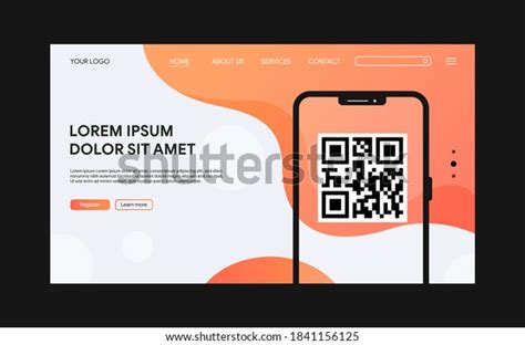 Shop Paying Qr Code Vector Illustration Images Stock Photos D Objects Vectors