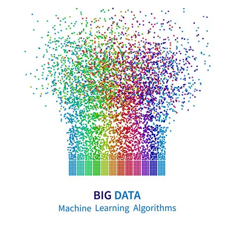 BIG DATA Machine Learning Algorithms Analysis Of Information Minimalistic Infographics Design