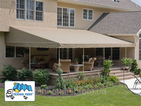 Тентовый навес для кафе, дачи, натяжной тент для террасы (ID#1687845650 ...