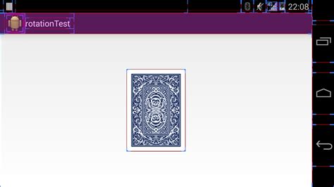 android how to rotate an imageview not just the image programmatically stack overflow