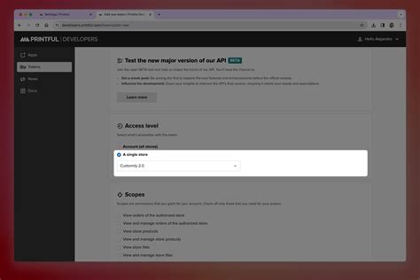 Where Can I Find My Printful Api Token Api Key Customily