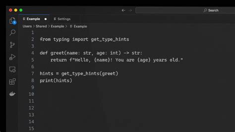 Basic Example Of Python Function Typingfinal