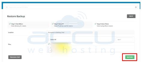 How To Migrate The CPanel Account To The DirectAdmin Panel CPanel