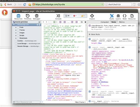 Python Why Does Ubuntus Webkit Inspector Look And Work Just Like Safari Ask Ubuntu