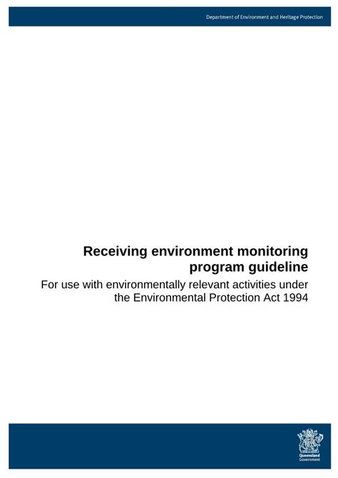 Pdf Receiving Environment Monitoring Program · Pdf Filereceiving