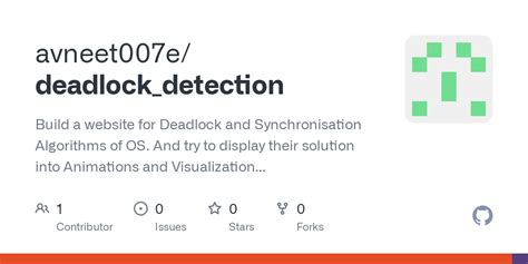 Github Avneet007edeadlockdetection Build A Website For Deadlock