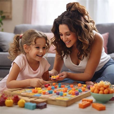 Heartwarming Motherdaughter Moment Premium Ai Generated Image