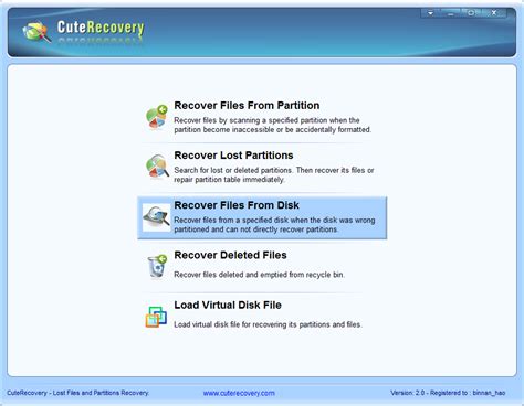recover files from disk