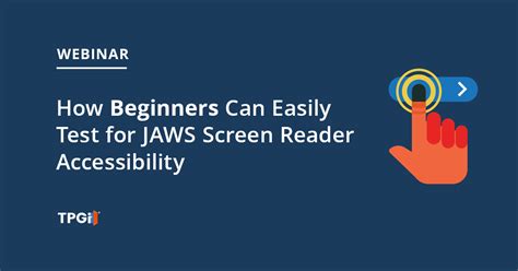 Jaws Screen Reader Archives Tpgi