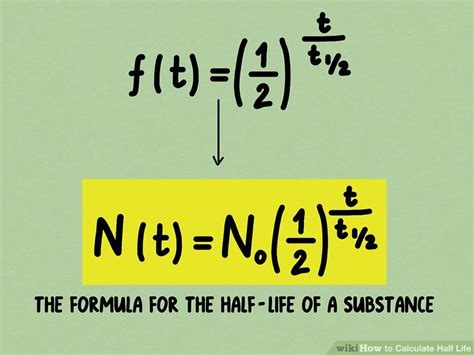 Ways To Calculate Half Life WikiHow
