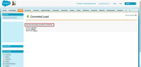 How To Convert Leads From Apex In Salesforce Wedgecommerce