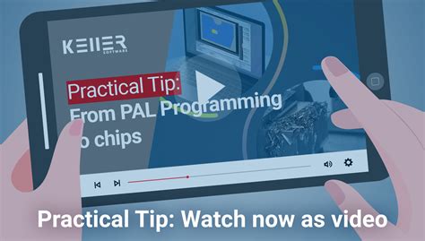 Practical Tip From Pal Programming To Chips In Video Format