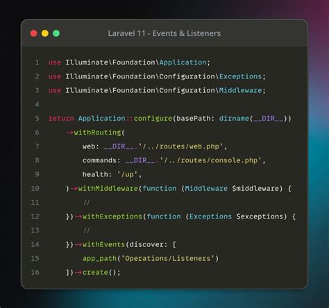 Eyad Bereh On Linkedin Laravel Laravel11 Events Listeners
