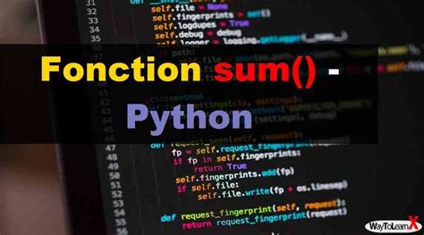 Fonction Ord Python Waytolearnx
