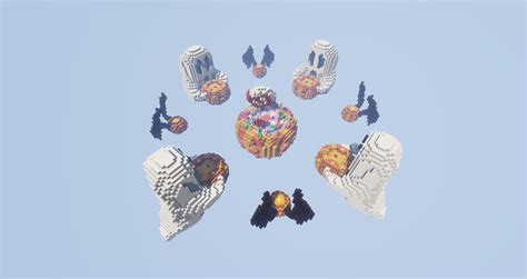 Candy Wars Bedwars Map Minecraft Rukurt