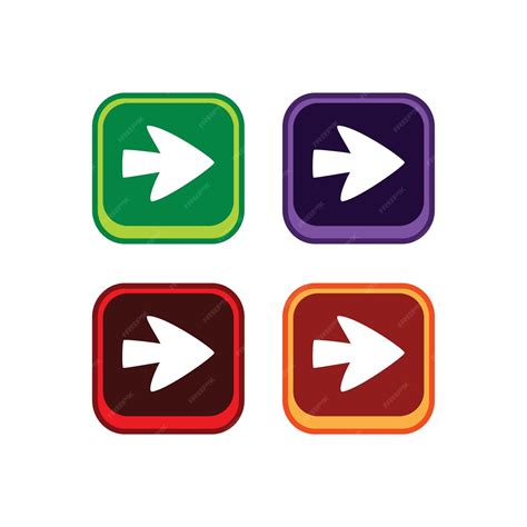 Premium Vector Color App Icon Button Game Asset Theme Vector