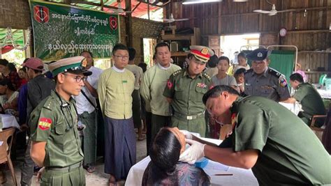 ခန္တီးမြို့နယ်၊ နန်မုံကျေးရွာရှိ ဒေသခံပြည်သူများအား ကျန်းမာရေးစောင့်ရှောက်မှု လုပ်ငန်းများ ဆောင