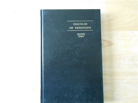 Calculus Of Variations By Gelfand 1963 Hardcover Book Lot L86 4620932534