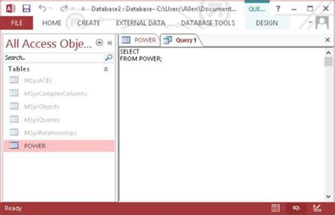 How To Use Sql With Microsoft Access Dummies