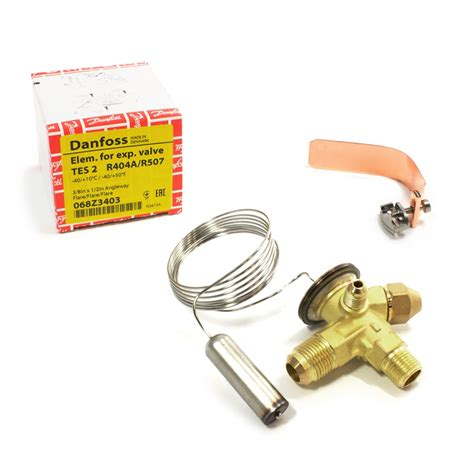 Valvola Termostatica Di Espansione Equilizata Danfoss Refrigerazione Gas Tes2 R404 Cart 068z3403