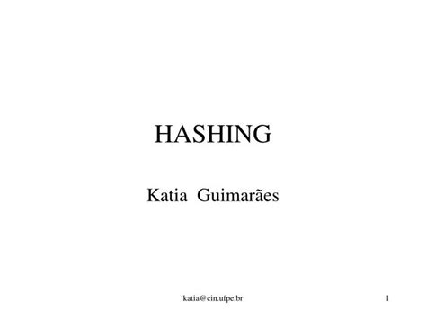 Ppt Understanding Hashing For Efficient Data Location Powerpoint Presentation Id5995837