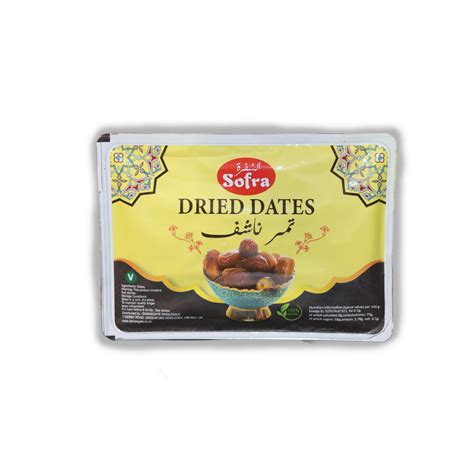 Sofra Dried Dates 450g Red Rickshaw