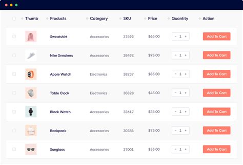 Woo Product Table Boost Your Woocommerce Sales