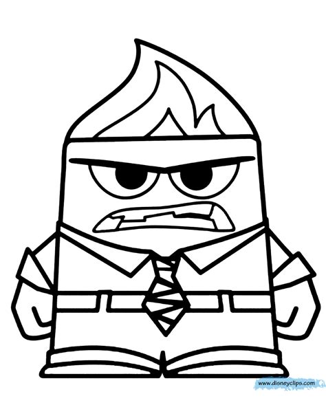 Inside Out Coloring Pages