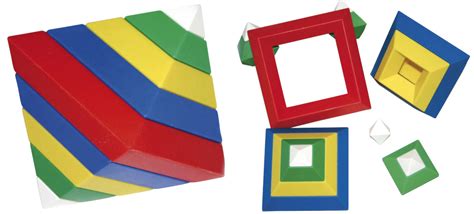 Constructie Set Piramide 3d Puzzel Educatief En Duurzaam Materiaal