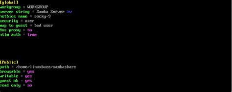 How To Install Samba Server On Rocky Linux 9 Almalinux 9