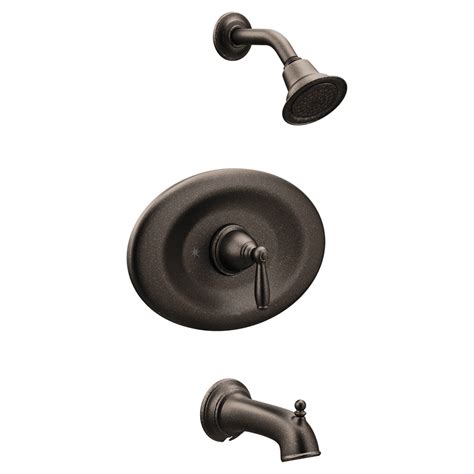 Moen Brantford Oil Rubbed Bronze 1 Handle Bathtub And Shower Faucet At