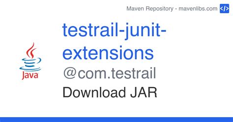 Download Testrail Junit Extensionsjar Comtestrail