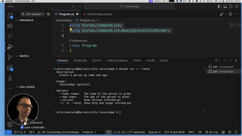 building a powerful console app in c with and systemmandline ottorino bruni