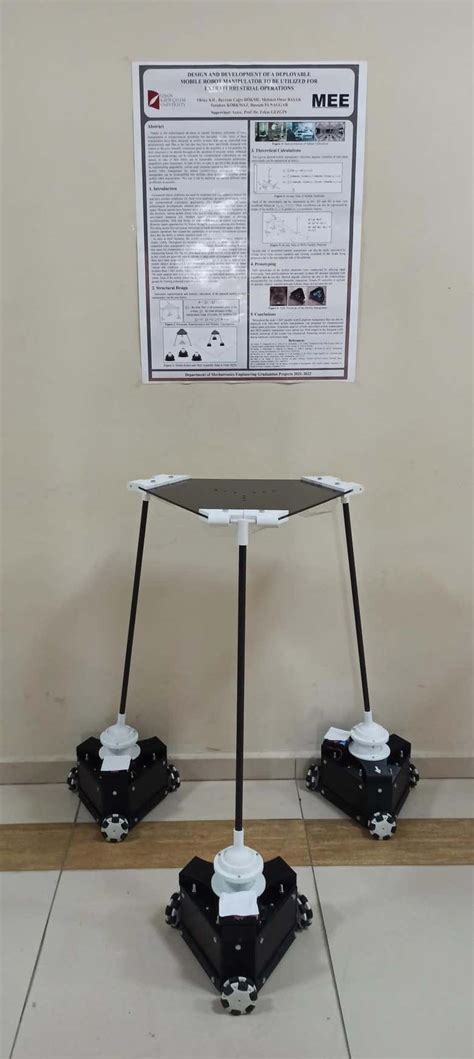 Design And Development Of A 6 Dof Deployable Mobil Robot Ma Freelancer