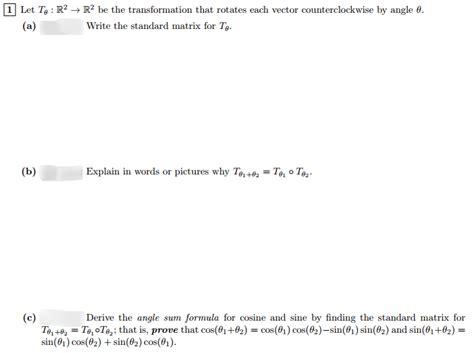 Let T Theta R 2 Right Arrow R 2 Be The Chegg Com