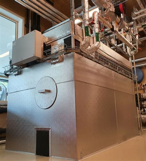 A Photo Of The Latent Heat Storage Unit In The Zero Emission Building