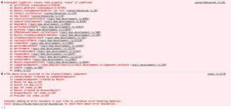 cannot read property state of undefined · issue 952 · reduxjs react redux · github