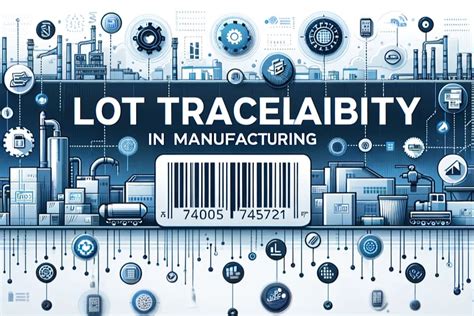Lot Traceability In Manufacturing Manufapp