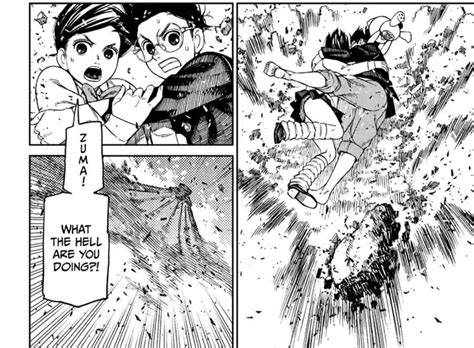 My Favorite Tiny Detail Of This Chapter Is How Momo And Okarun Are Clinging Onto Each Other 🥹