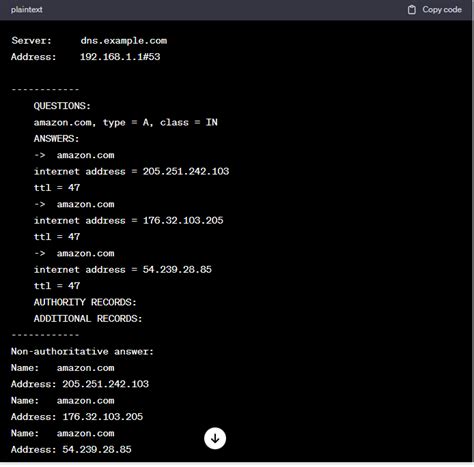 Nslookup Options Nslookup Options