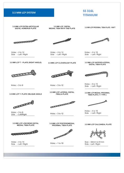 Distal Radius System For Industrial Stainless Steel At ₹ 1150 Piece
