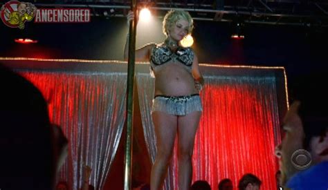 Naked Charity Rahmer In CSI New York