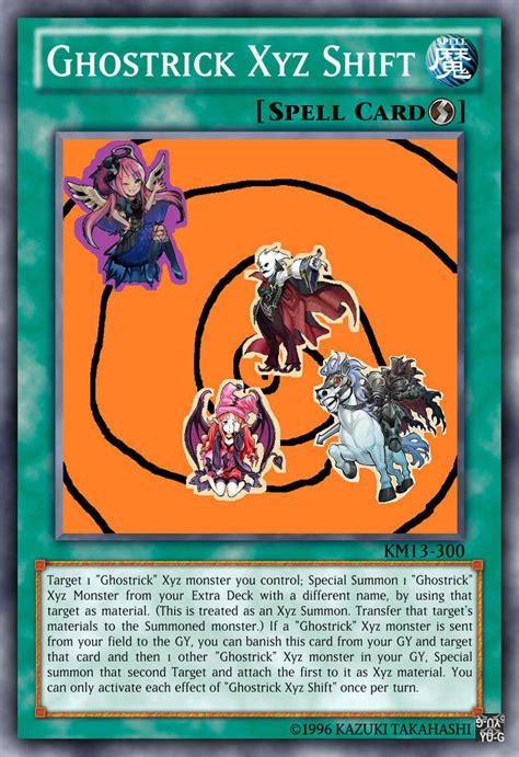 Ygo Custom Card Ghostrick Xyz Shift By Kurimaster13 On Deviantart