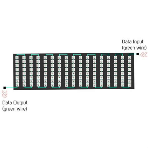 Buy WS B RGB Flexible LED Panel Matrix Programmable Display Screen Controller Online At