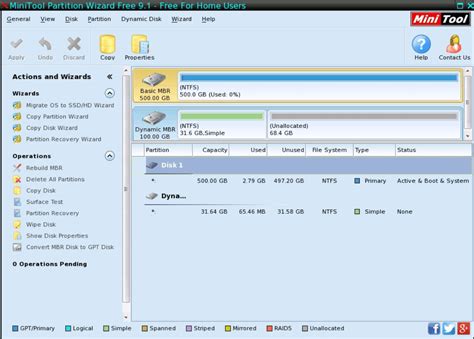 Minitool Partition Wizard Bootable скачать бесплатно Minitool Partition Wizard Bootable 12 9