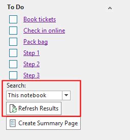How To Create A To Do List In OneNote The Training Lady